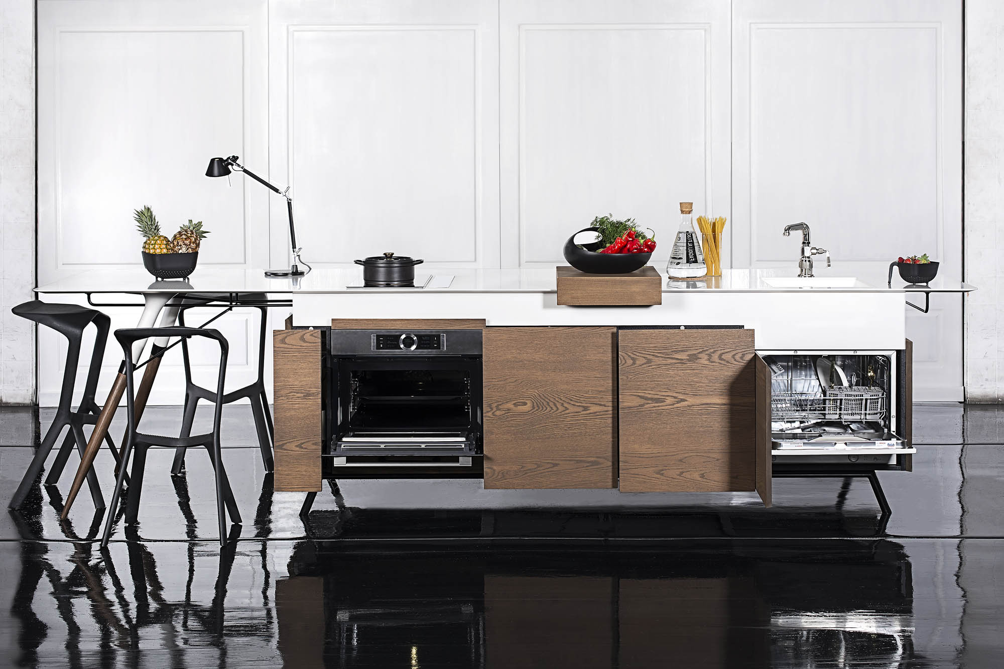 Kitch'T, la cucina compatta che è un'isola felice - Arredamente